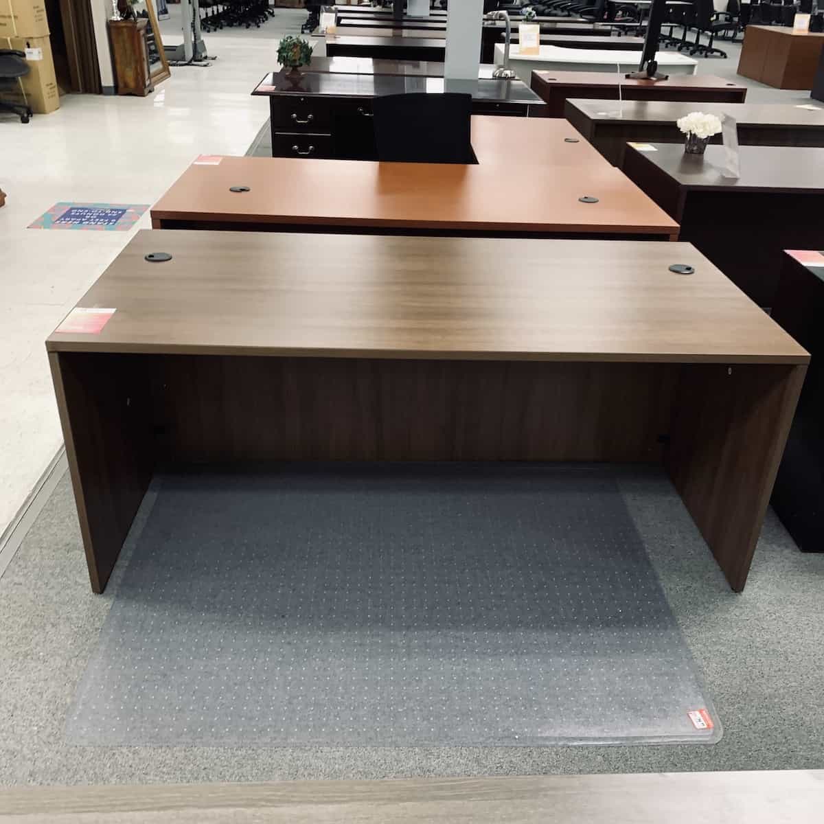 New - Modern Desk Shell, 8 Colors | Office Furniture Liquidations