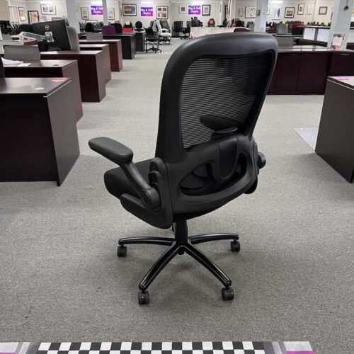 New - "Zeus" Black Big and Tall Mesh Back Office Chair | Office ...