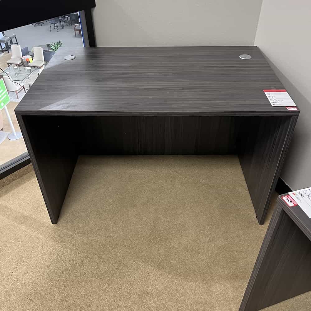 48" x 30" Coastal Grey Desk Shell | Office Furniture Liquidations