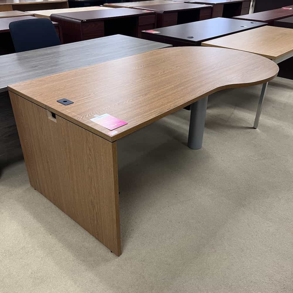 72" HON Honey Bullet Desk Table | Office Furniture Liquidations