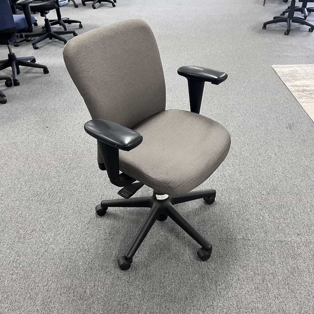Haworth Look Tan and Black Task Chair | Office Furniture Liquidations
