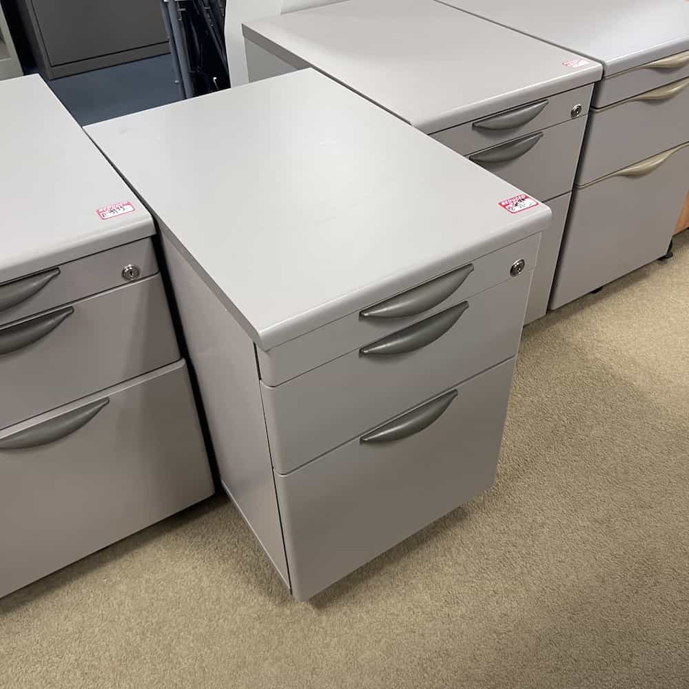 15" W x 22" H Taupe Laminate Rolling Mobile Pedestal File - Box/File ...