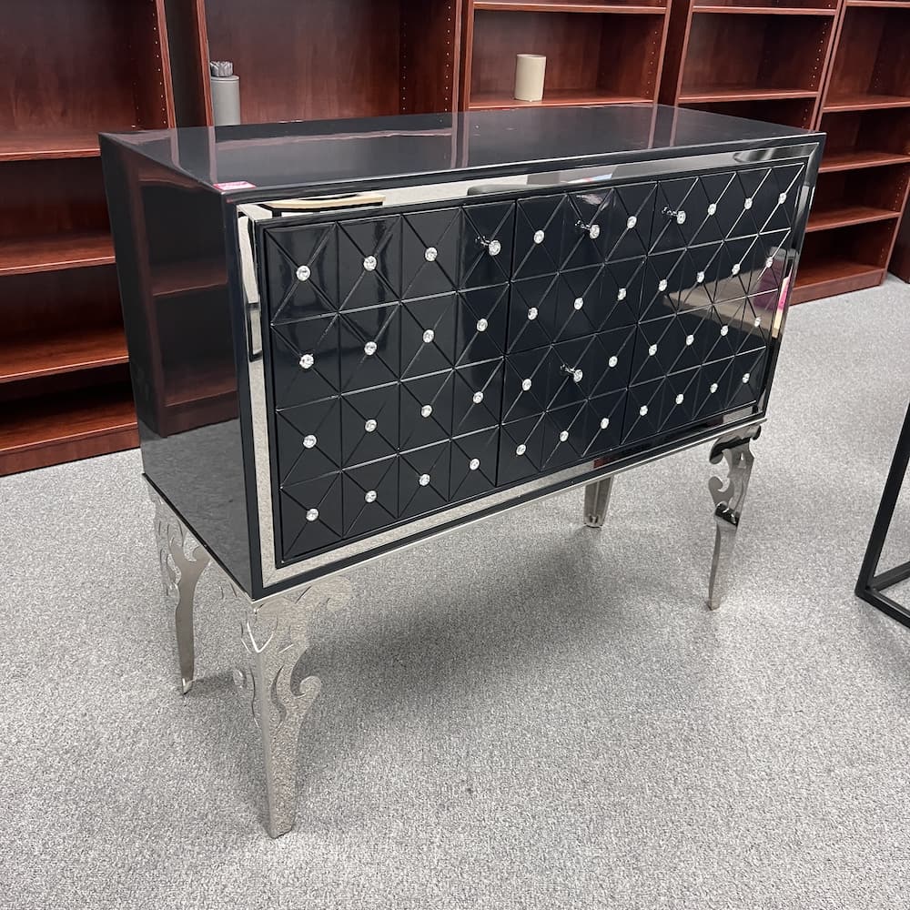 48" x 18" Michael Amini Hollywood Sideboard Buffet Storage Cabinet ...