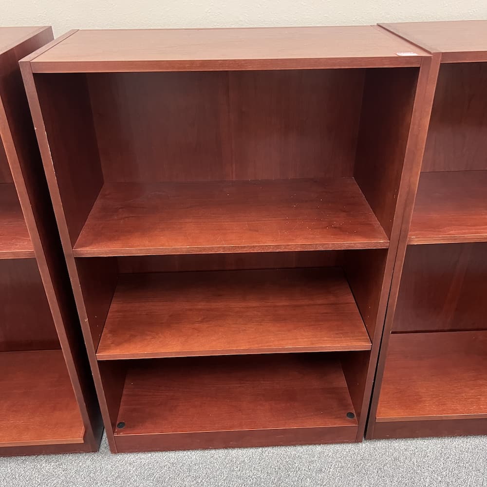 Purchase 36" W x 48" High Cherry Laminate Office Bookcase